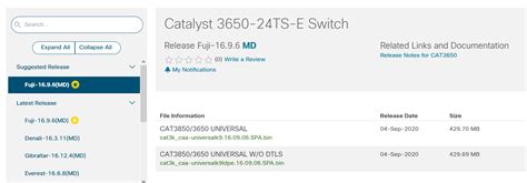 已解决 Catalyst 3650 24ts S 版本升级 Cisco Community