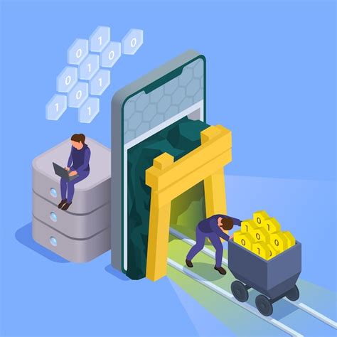 Premium Vector Business Software Abstract Background Depicting Cloud Computing And Data Mining