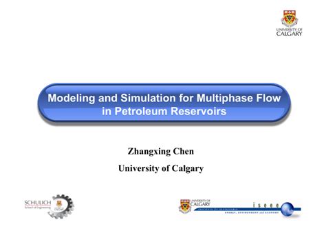 PPT Modeling And Simulation For Multiphase Flow In Petroleum Reservoirs PowerPoint