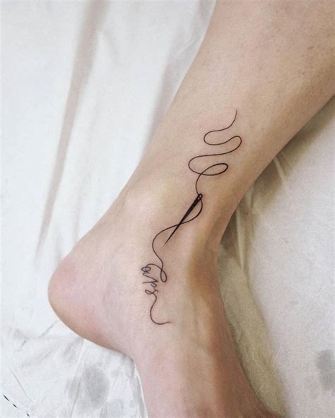 Needle And Thread Tattoo
