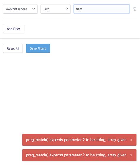 Data Table Filters For Various Fieldtypes Issue Statamic Cms GitHub