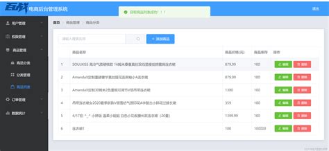 总结：基于flaskvue搭建的电商后台管理系统——大学毕业设计出售flask Vue 商城 Csdn博客