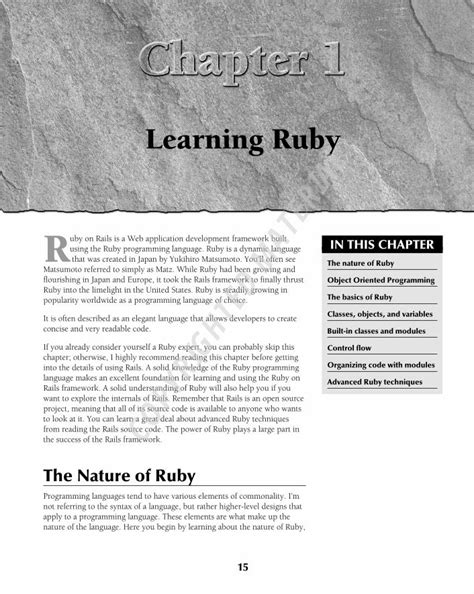 pdf learning ruby
