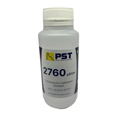 2760 µs Cm Conductivity Calibration Solution