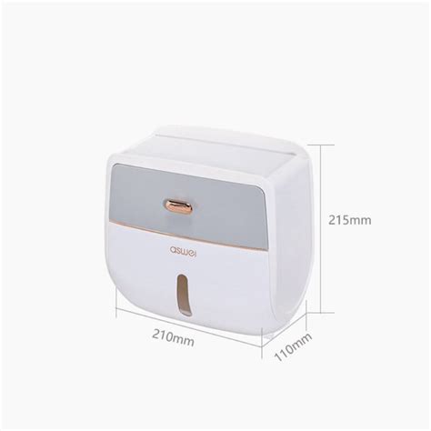 Badu Bg Кутия за тоалетни кърпички Извличане на тоалетна хартия Стойка за съхранение на тоалетна