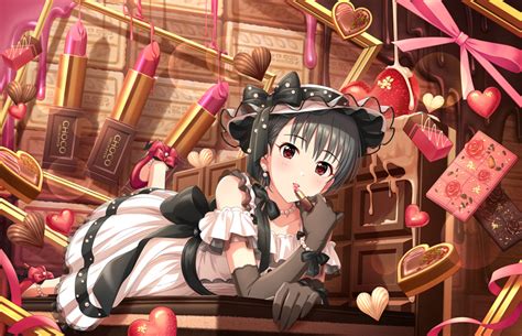 Safebooru Black Hair Dress Idolmaster Cinderella Girls Starlight