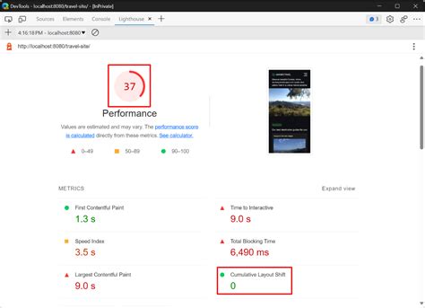 使用 lighthouse 优化网站速度 microsoft edge developer documentation