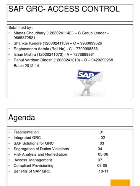Sap Grc Access Control 12030241142 Pdf Risk Management Regulatory
