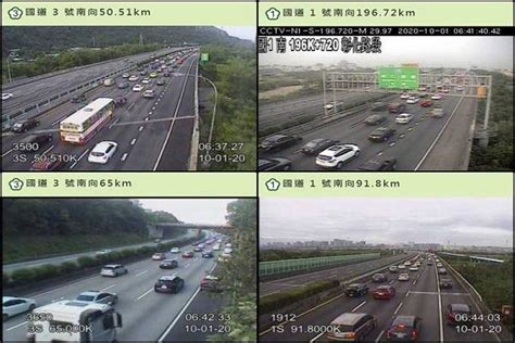 連假首日一早就狂塞！北部國道部分路段紫爆 自由電子報汽車頻道