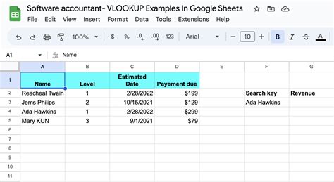 VLOOKUP Examples In Google Sheets The Ultimate Guide