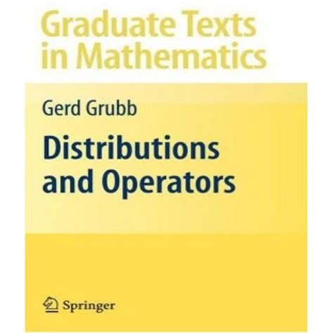 خرید و قیمت دانلود کتاب Distributions And Operators ترب