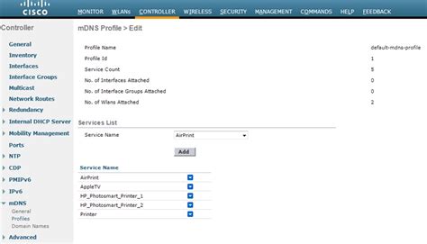 How To Configure Bonjour Gateway Cisco Wireless Lan Controller Release 741000 Cisco Community