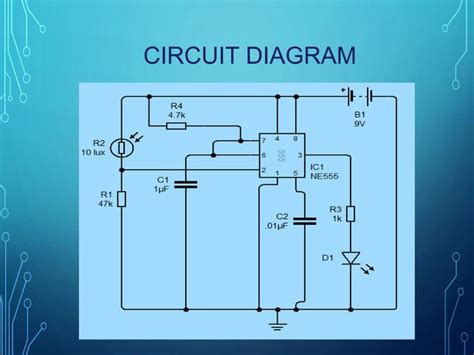 dark detecting led using ldr and 555 timer pptx