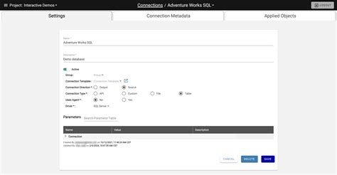 Connections Dataforge