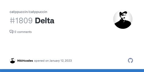 Delta · Issue 1809 · Catppuccincatppuccin · Github
