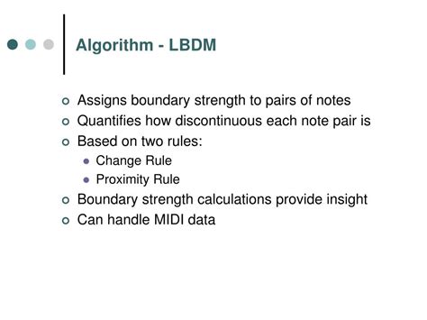 Ppt Melodic Segmentation Evaluating The Performance Of Algorithms