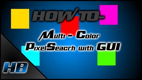 autohotkey how to create a multi color pixel search app youtube