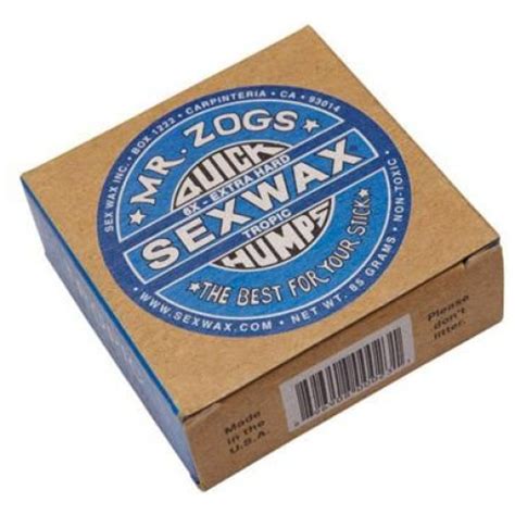 Mr Zogs Sex Wax Tropical 85g Speakys Surf Shop
