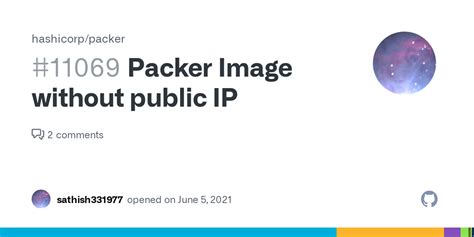 Packer Image Without Public Ip · Issue 11069 · Hashicorppacker · Github