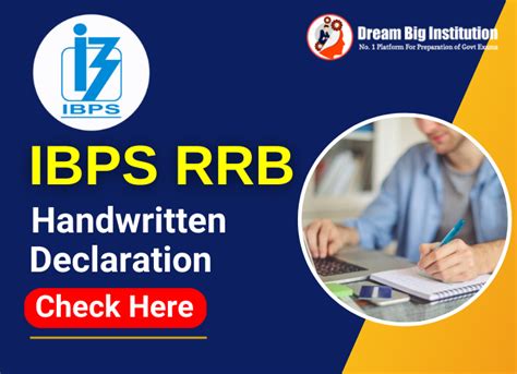 Ibps Rrb Handwritten Declaration 2024 Po And Clerk Handwritten Declaration Format