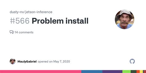 Problem Install Issue Dusty Nv Jetson Inference GitHub