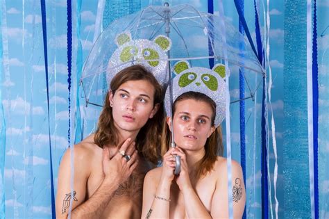 Artists Dress As Nude Pandas For Fundraising Calendar Dazed