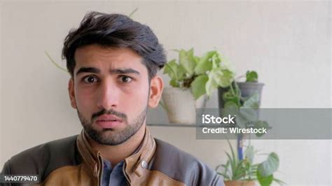 화분에 식물이 있는 벽에 카메라를 바라보는 잘생긴 인도 남자 건축에 대한 스톡 사진 및 기타 이미지 건축 건축물 남자 Istock