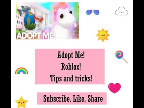Adopt Me Tips And Tricks Roblox YouTube