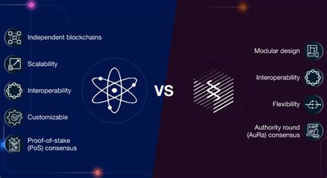 powering the decentralized web cosmos vs substrate