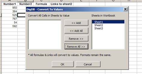 convert range sheet file to value only replace all formula by value excel tips and add ins
