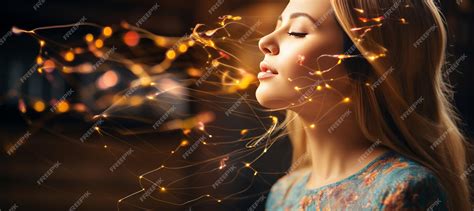 Premium Photo Artificial Intelligence Neural Networks And Human Senses Communication