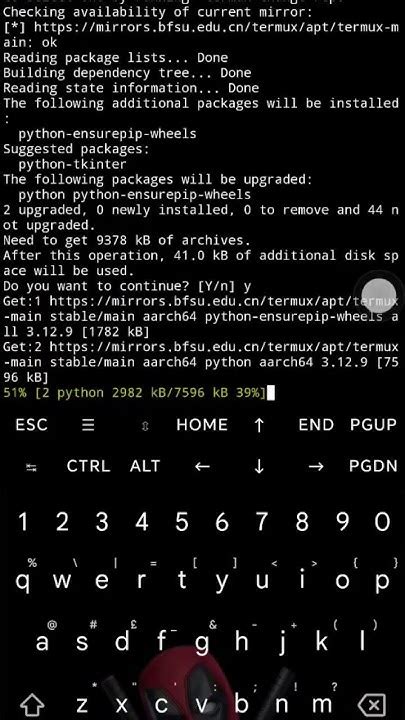 install python on termux in minutes 🐍📱 python termux codingonmobile devlife