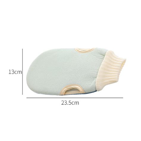 Душ Спа Ексфолиант Двустранни Ръкавици за Баня Почистващ Скраб за Тяло Ръкавица За триене Кърпа