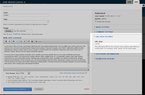 Creating Url Aliases In Drupal 8 Inmotion Hosting