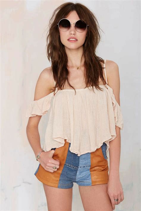 Jens Pirate Booty La Rosa Shoulder Top On Designer Wardrobe