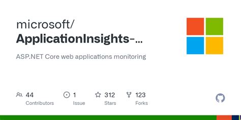 Github Microsoftapplicationinsights Aspnetcore Aspnet Core Web Applications Monitoring