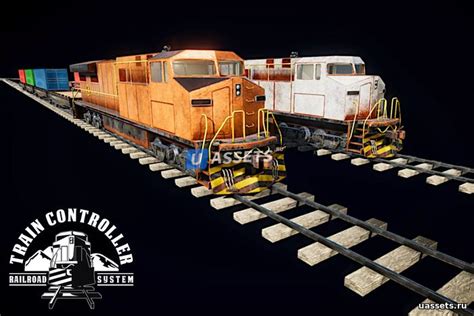 Train Controller Railroad System Unityhubpro бесплатные ассеты для Unity и Unreal Engine