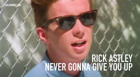 Rick Astley Never Gonna Give You Up Golden 80s