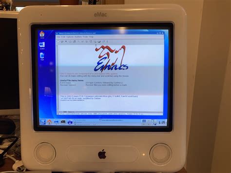 I Present To You Emacs On An Emac Featuring Kde 35 Rlinuxcirclejerk