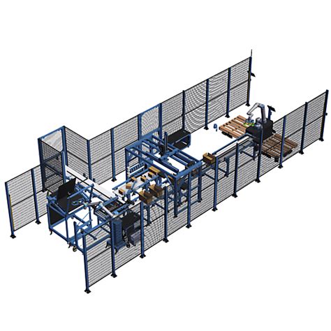 End Of Line Automated Packaging System Vention