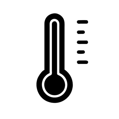 Thermometer Icon Premium Ai Generated Vector