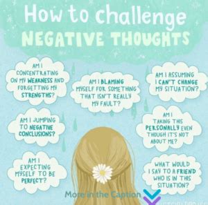How To Challenge Negative Thoughts Embrace Mindfulness