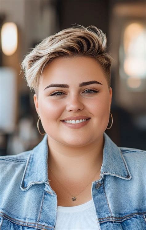 Short Hair Bbw Elegance Trendy Styles That Flatter Every Curve