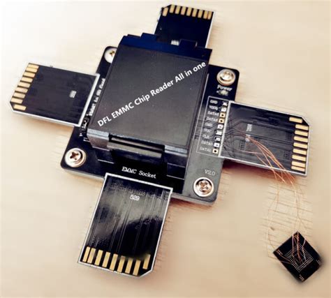DFL EMMC Chip Reader All In One Dolphin Data Lab