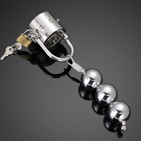 Bdsm Heavy Ball Stretcher Scrotum Pendent Spike Penis Cock Rings Cbt Torture Chastity Cage Sex