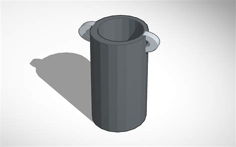 3d Design Over Sized Garbage Can Tinkercad