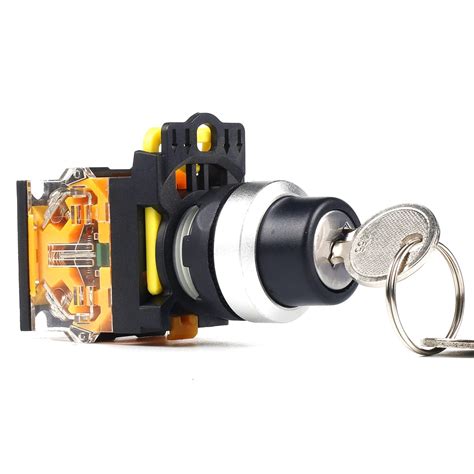 PCS Push Button Switch Selector Switch Key Operated Position
