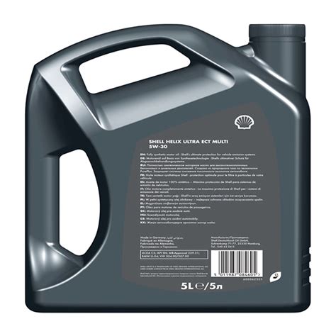 Shell Helix Ultra Ect Multi 5w 30 5l Euro Car Parts