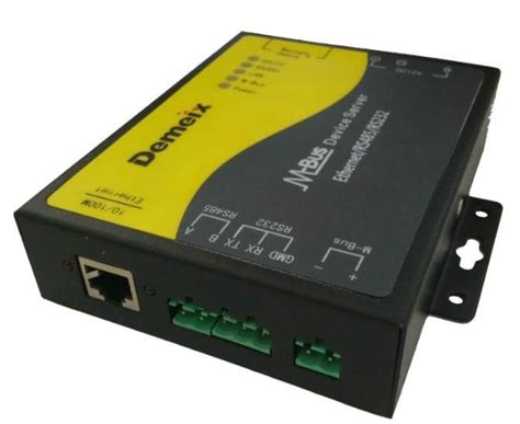 Mbus Device Server Mbus To RS232 RS485 Ethernet DMXD2010E Demeix China Manufacturer
