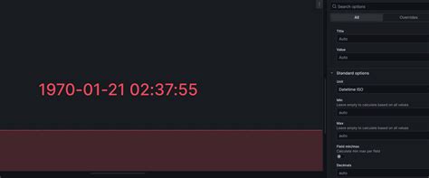 Convert Epoch Metric To Datetime Prometheus Grafana Labs Community Forums